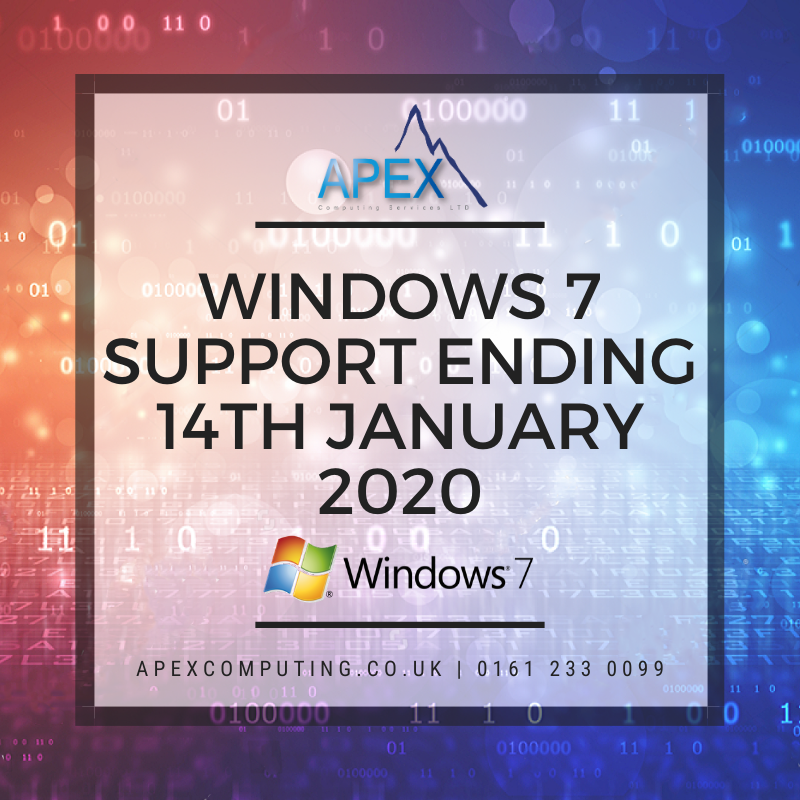 Windows 7 Support Ending - Apex Computing
